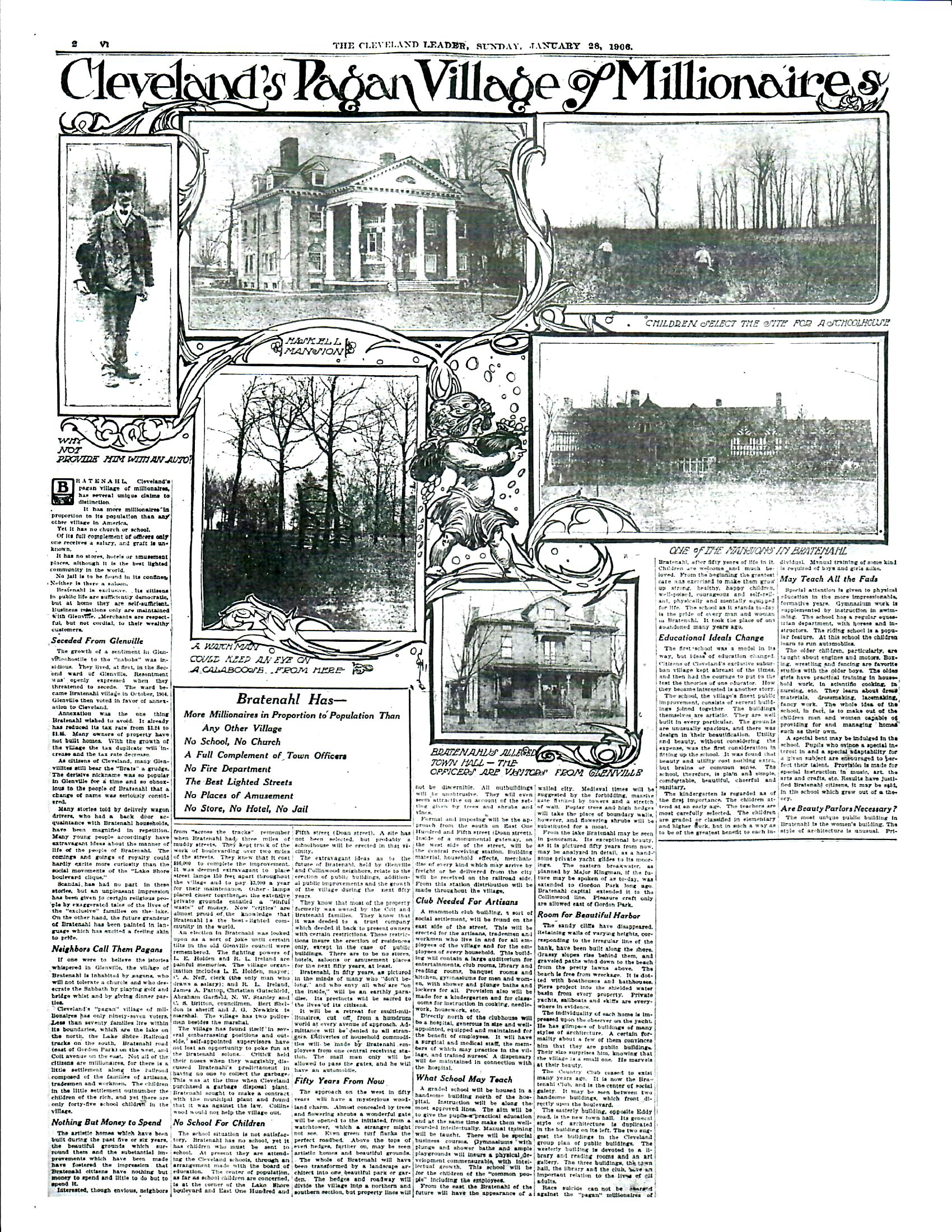 Pagan Village - Bratenahl Historical Society - Bratenahl, Ohio