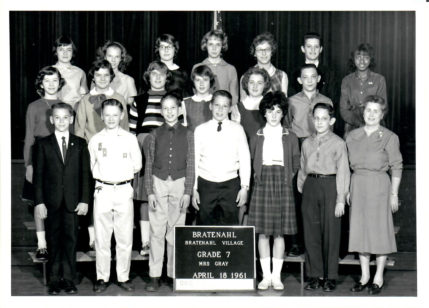 School Year 1960-61 - Bratenahl Historical Society - Bratenahl, Ohio