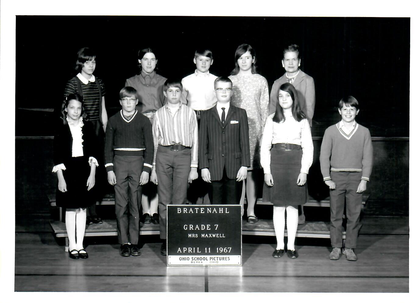 School Year 1966-67 - Bratenahl Historical Society - Bratenahl, Ohio